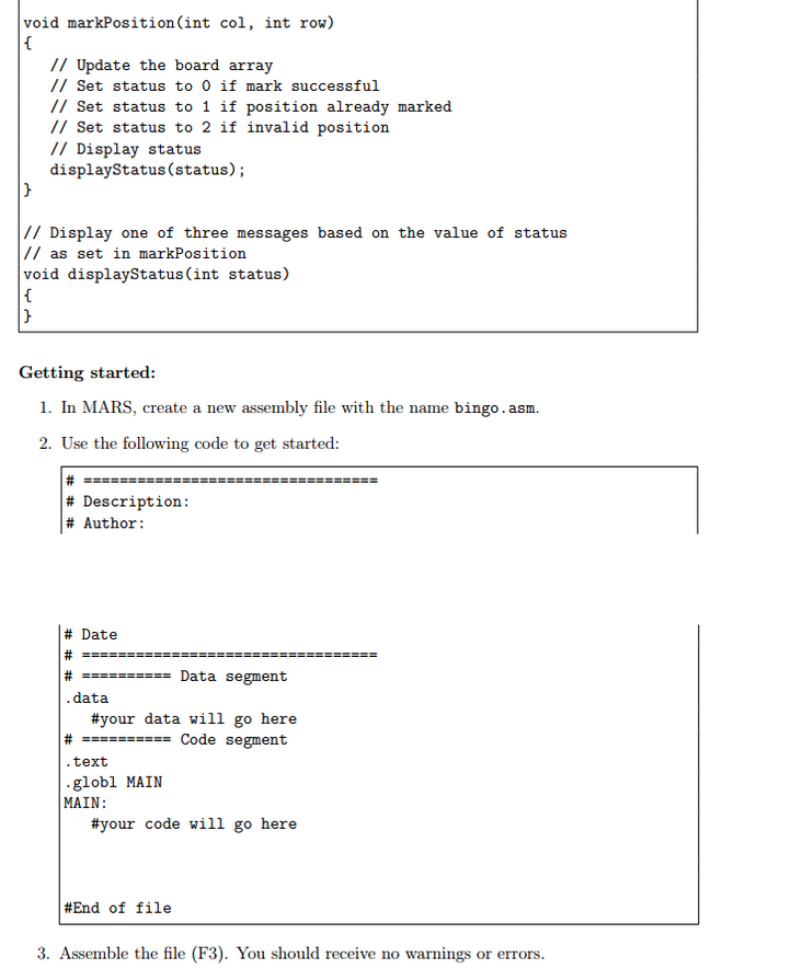 Solved Introduction: Write a MIPS program to allow a user to | Chegg.com