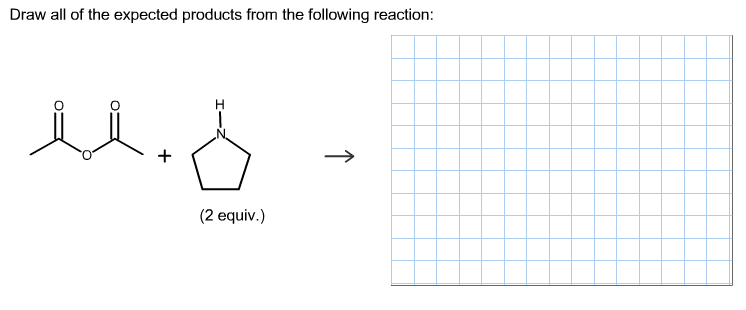 Solved Draw all of the expected products from the following | Chegg.com