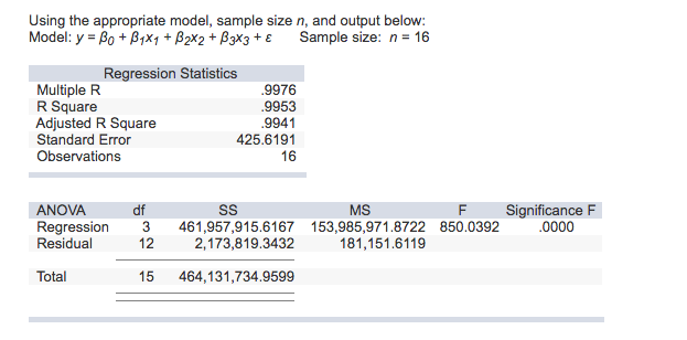 Solved Using the appropriate model, sample size n, and | Chegg.com