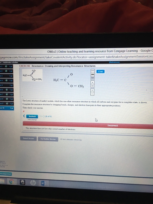 Resonance: drawing and interpreting resonance | Chegg.com