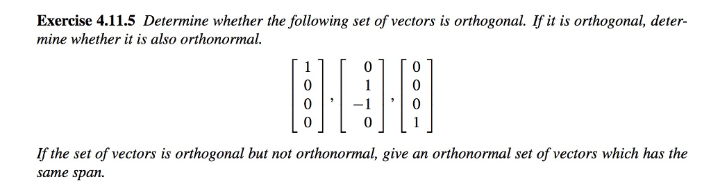 Solved Exercise 4 11 5 Determine Whether The Following Set