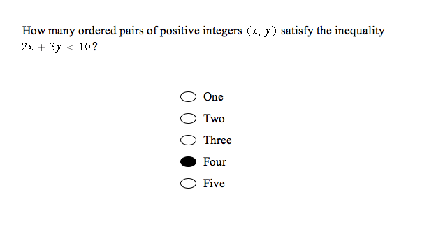 Solved How many ordered pairs of positive integers (x, y) | Chegg.com