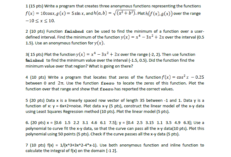 Solved Write A Program That Creates Three Anonymous 2652