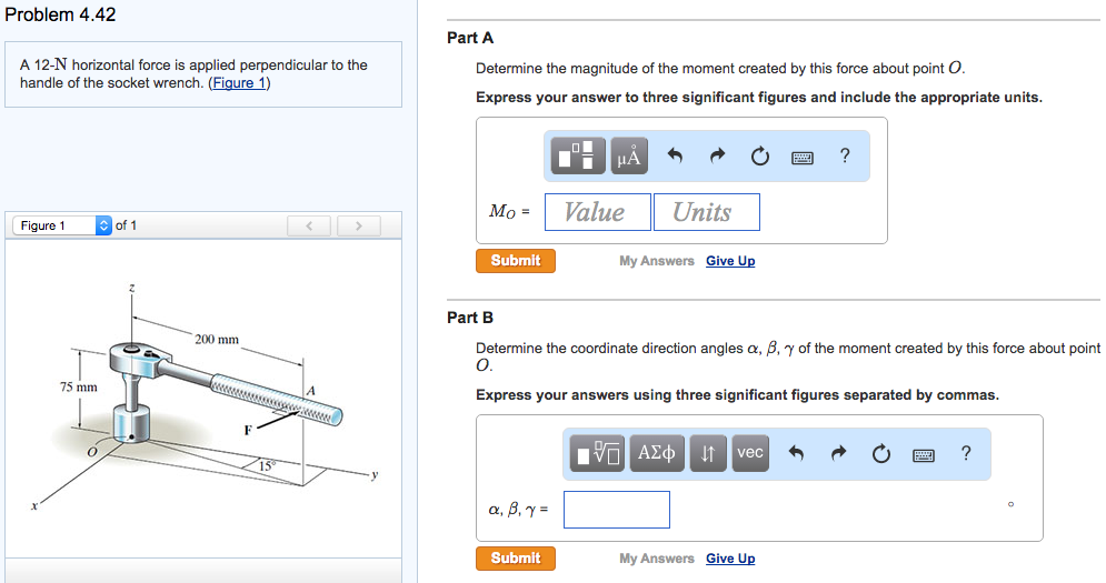 Solved A 12-N horizontal force is applied perpendicular to | Chegg.com Solved A 12-N horizontal force is applied perpendicular to | Chegg.com