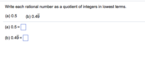 Solved Find a rational number halfway in between the two | Chegg.com