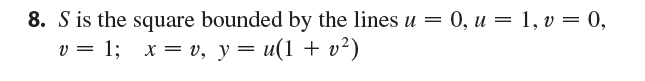 Solved Find the image of the set S under the given | Chegg.com