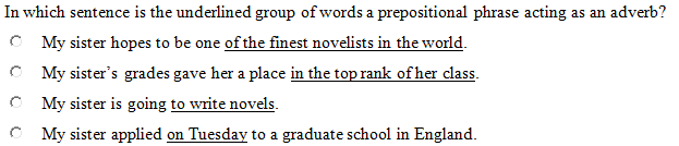 In which sentence is the underlined group of words a | Chegg.com