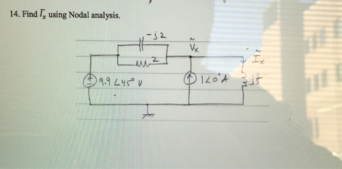 Solved Find I_x using Nodal analysis. | Chegg.com