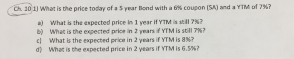 Solved 2) what is the realized yield if you sell the bond in | Chegg.com