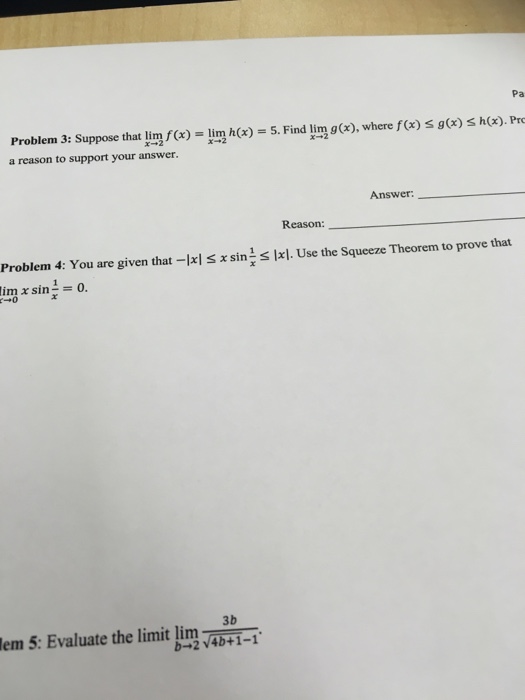 Solved Suppose that lim_x rightarrow 2 f(x) = lim_x | Chegg.com