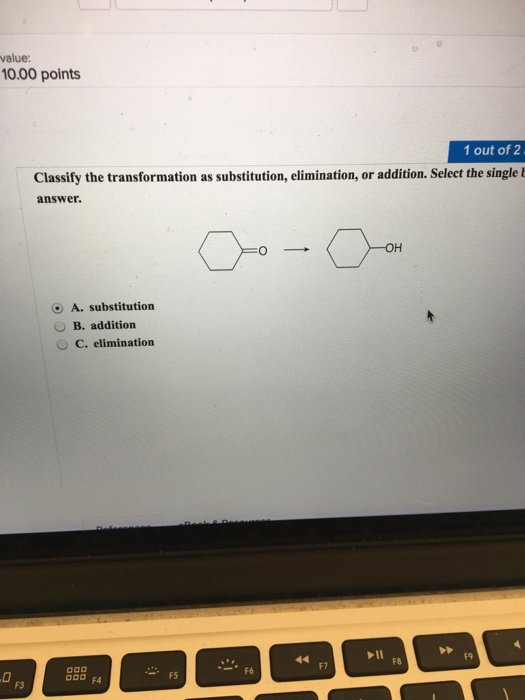 Solved Classify the transformation as substitution, | Chegg.com