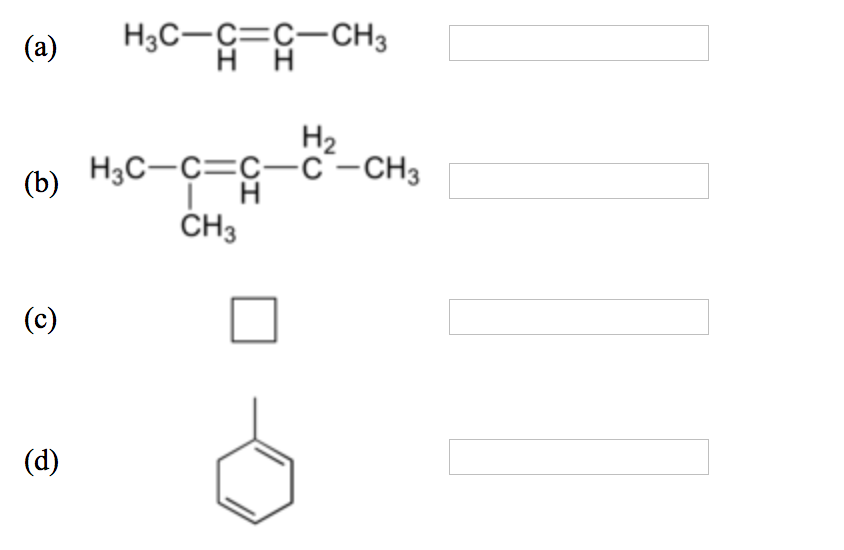 Solved (a) H3C-C弌-CH3 H2 T H CH3 | Chegg.com