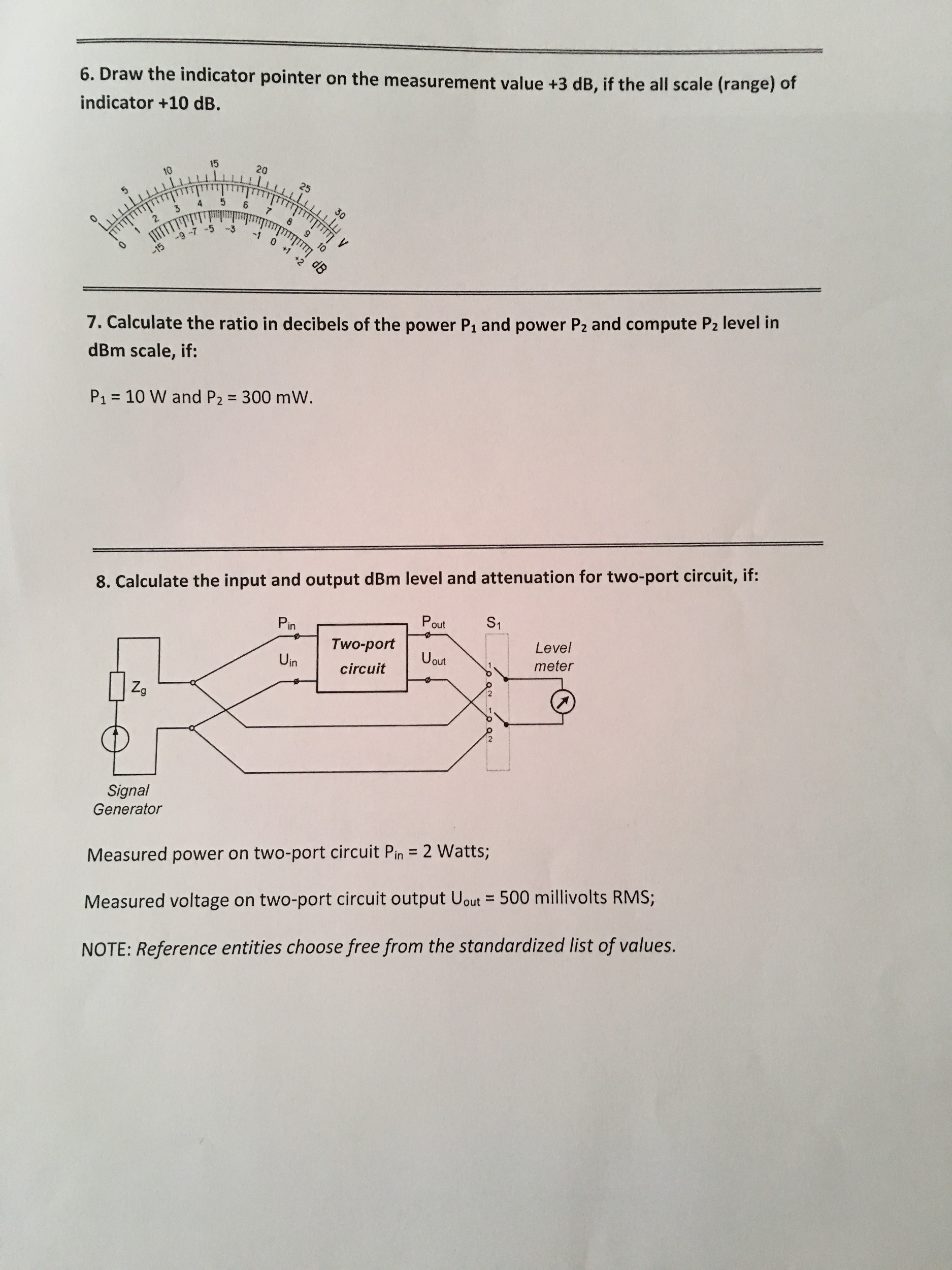 Draw the indicator pointer on the measurement value | Chegg.com