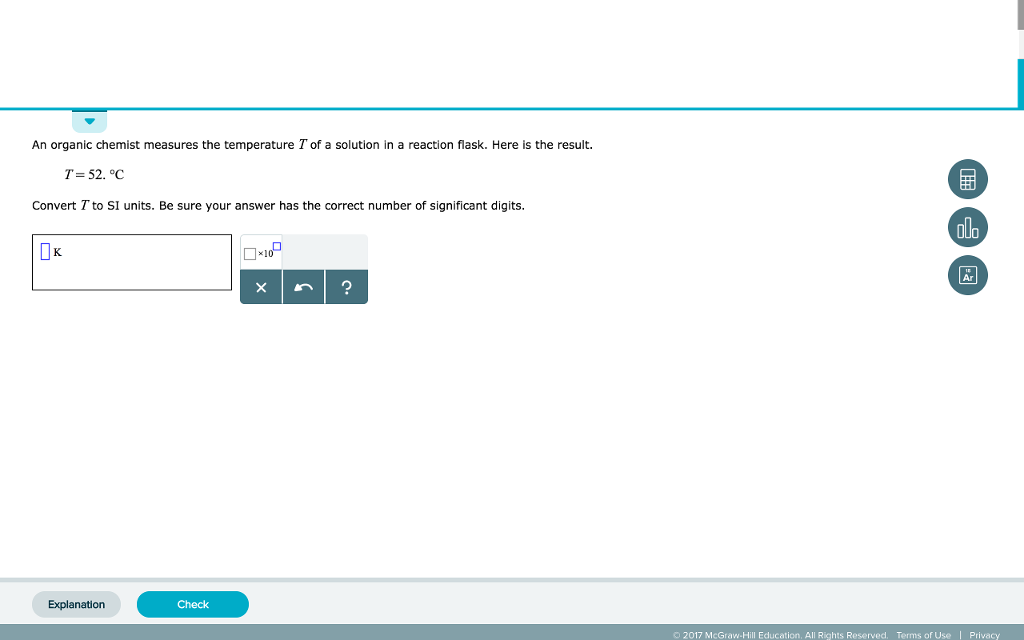 Solved An Organic Chemist Measures The Temperature T Of A Chegg solved-an-organic-chemist-measures-the-temperature-t-of-a-chegg