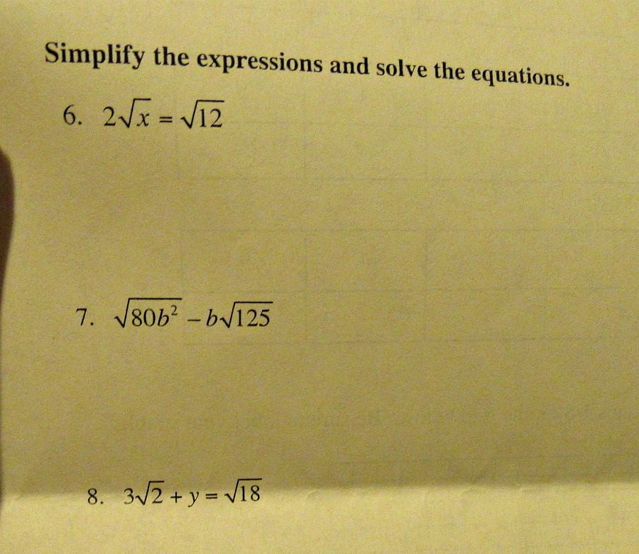 solved-simplify-the-expressions-and-solve-the-equations-6-chegg