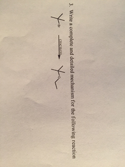 Solved Write a complete and detailed mechanism for the | Chegg.com