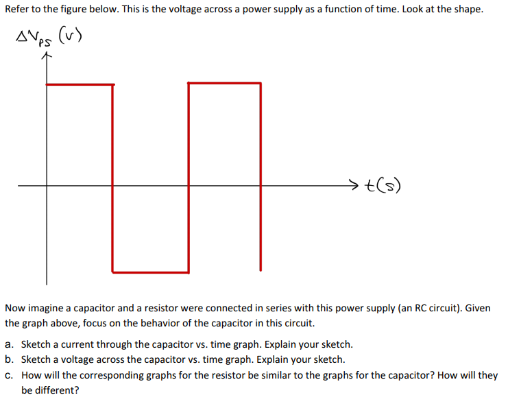 Solved Refer to the figure below. This is the voltage across | Chegg.com