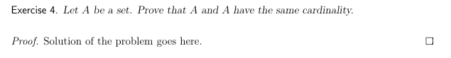 Solved Let A be a set. Prove that A and A have the same | Chegg.com