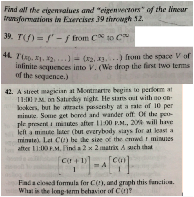 Solved Find All The Eigen Values And Eigenvectors Of The Chegg