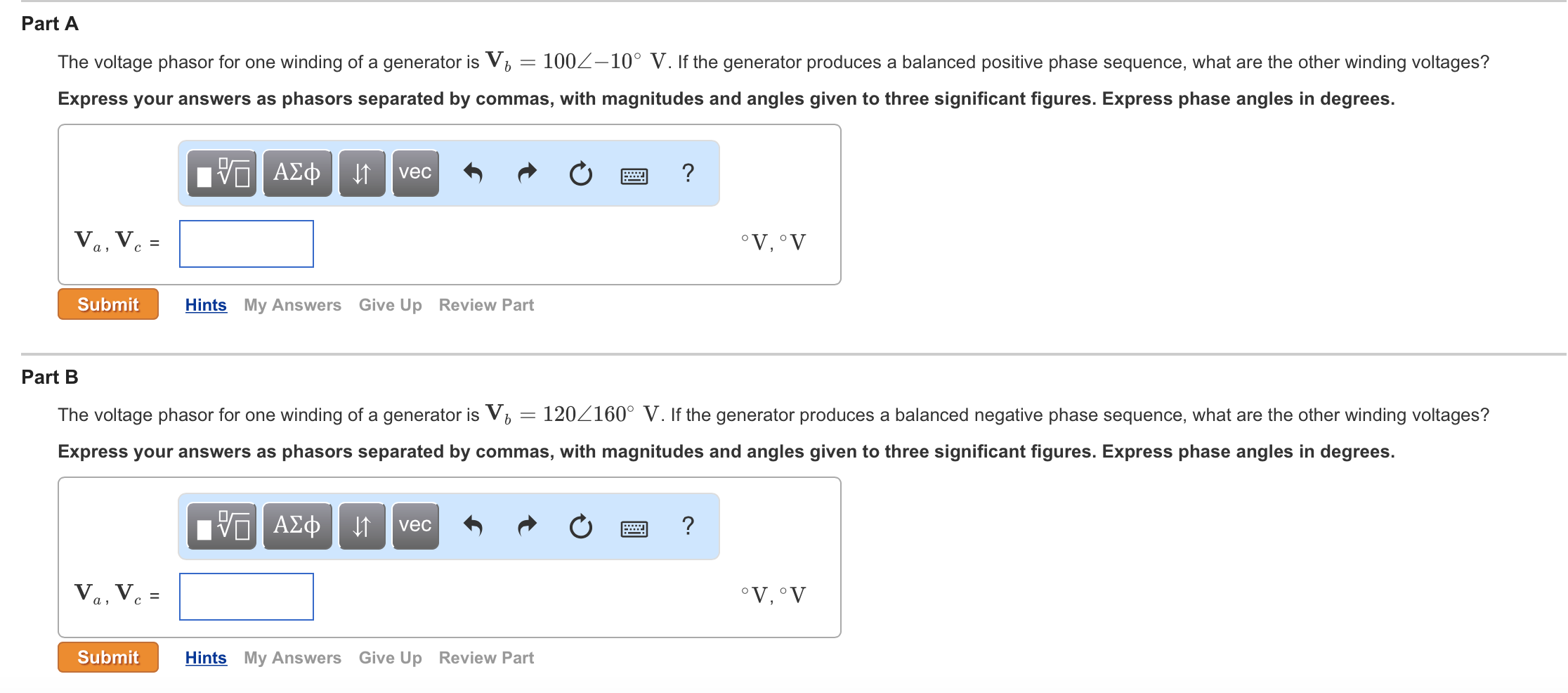 Solved Three-Phase Voltage Sources Learning Goal: To | Chegg.com
