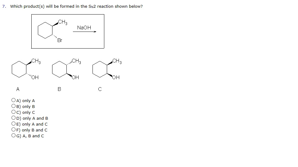 Solved: 1.Which Compound Will The Most Stable Carbocation ... | Chegg.com
