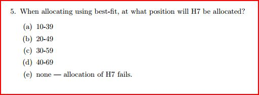 Solved Consider boundary-tag dynamic memory allocation and | Chegg.com