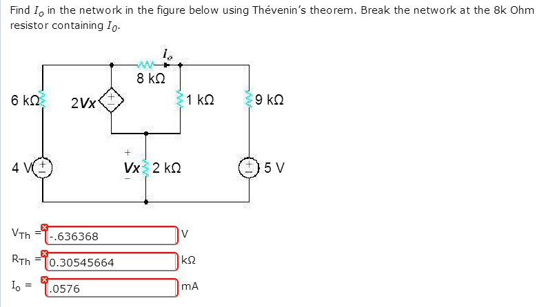 Solved Find I0 in the network in the figure below using | Chegg.com
