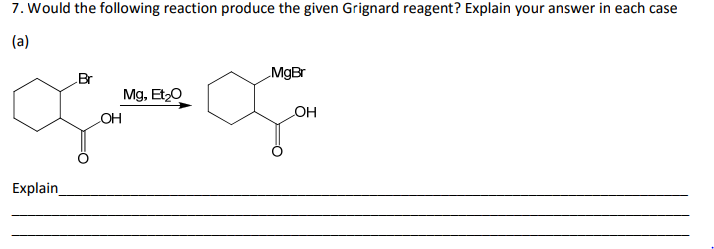 Solved Would the following reaction produce the given | Chegg.com