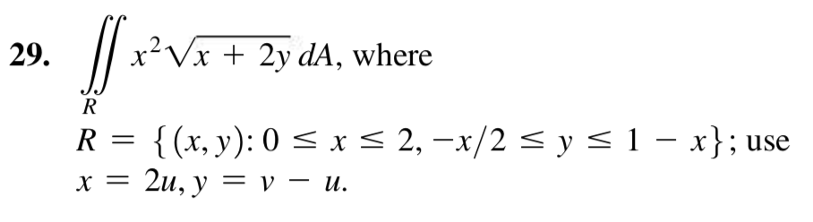 Solved a. Sketch the original region of integration R in the | Chegg.com