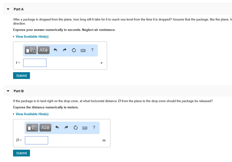 Solved Survivors of a shipwreck are waiting to be rescued on | Chegg.com