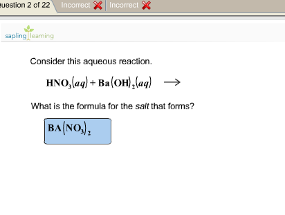 Solved Consider this aqueous reaction. What is the formula | Chegg.com