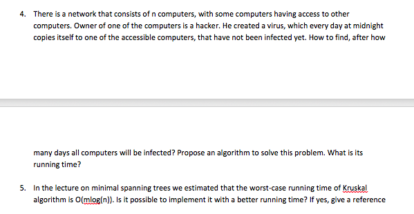 Solved Note : this is an Algorithm problems ( computer | Chegg.com