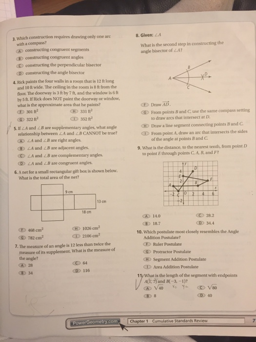Solved Multiple Choice Read each question. Then write the | Chegg.com