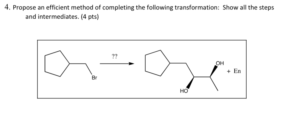 Solved 4. Propose an efficient method of completing the | Chegg.com