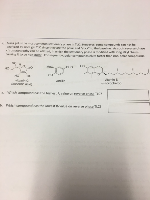 Solved Silica gel is the most common stationary phase in | Chegg.com