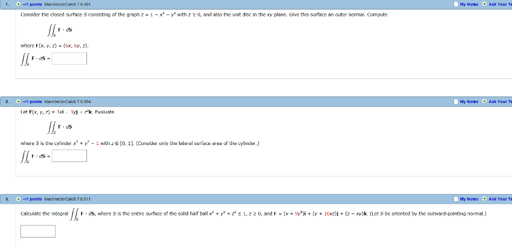Solved 1 11 0 Points Marsvectorcaks 76 001 Consider The