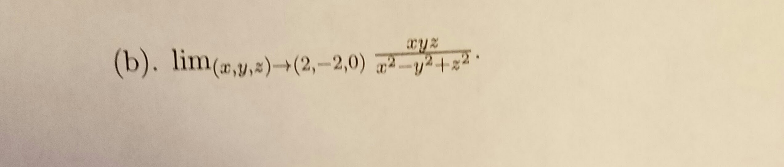 Solved (2) (a) Determine the existence of the limits and | Chegg.com