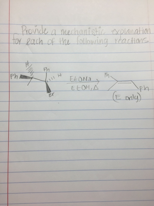 Solved Provided a mechanistic explanation for each of the | Chegg.com