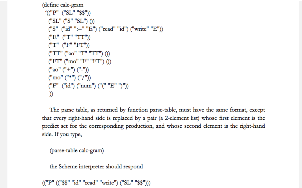 Solved We have learned how LL(1) PREDICT sets are | Chegg.com