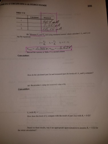 Solved Construct The Circuit Of Fig 173 And Solve For All 