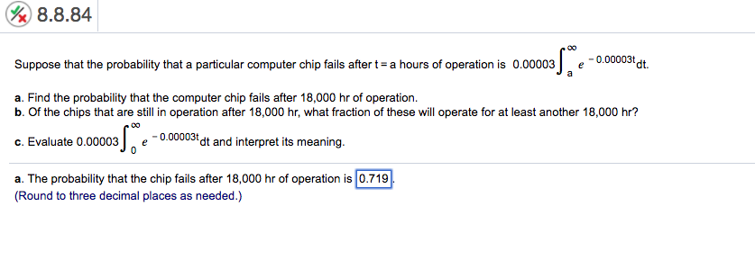 Solved Suppose that the probability that a particular | Chegg.com