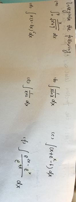 Solved Integrate the following integral^4_0 x / squareroot | Chegg.com Solved Integrate the following integral^4_0 x / squareroot | Chegg.com