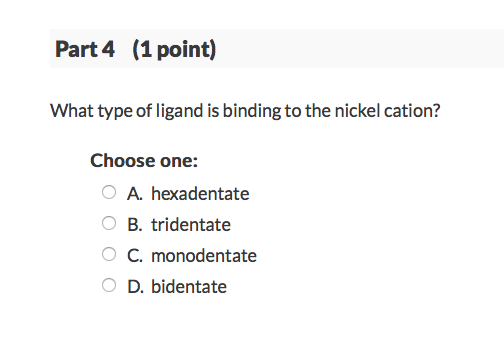 Solved These particulate models represent two coordination | Chegg.com