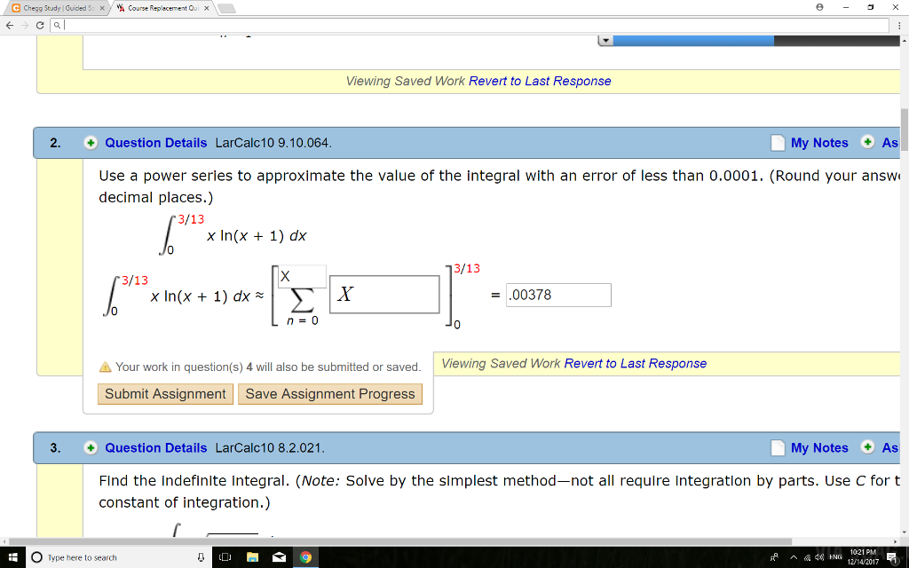 Solved e Chegg Study I Guided 5: x / Course ReplacemenOU | Chegg.com