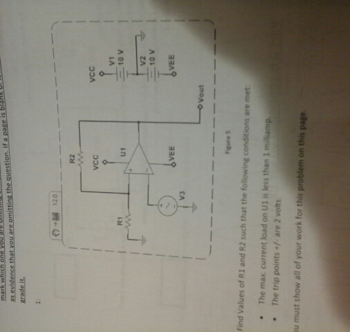 Solved Find Values of R1 and R2 such that the following | Chegg.com