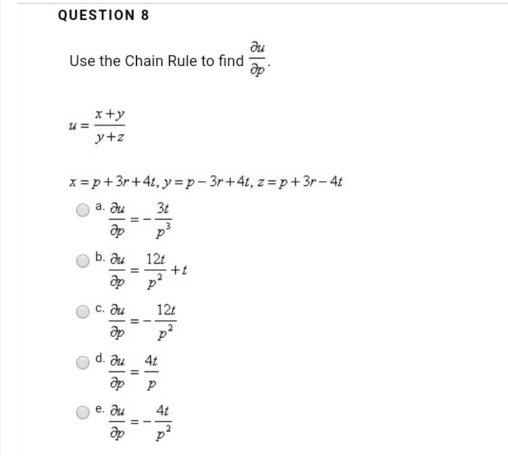 Solved QUESTION 5 1 points Save Answer The ellipsoid 8x2 3y2 | Chegg.com