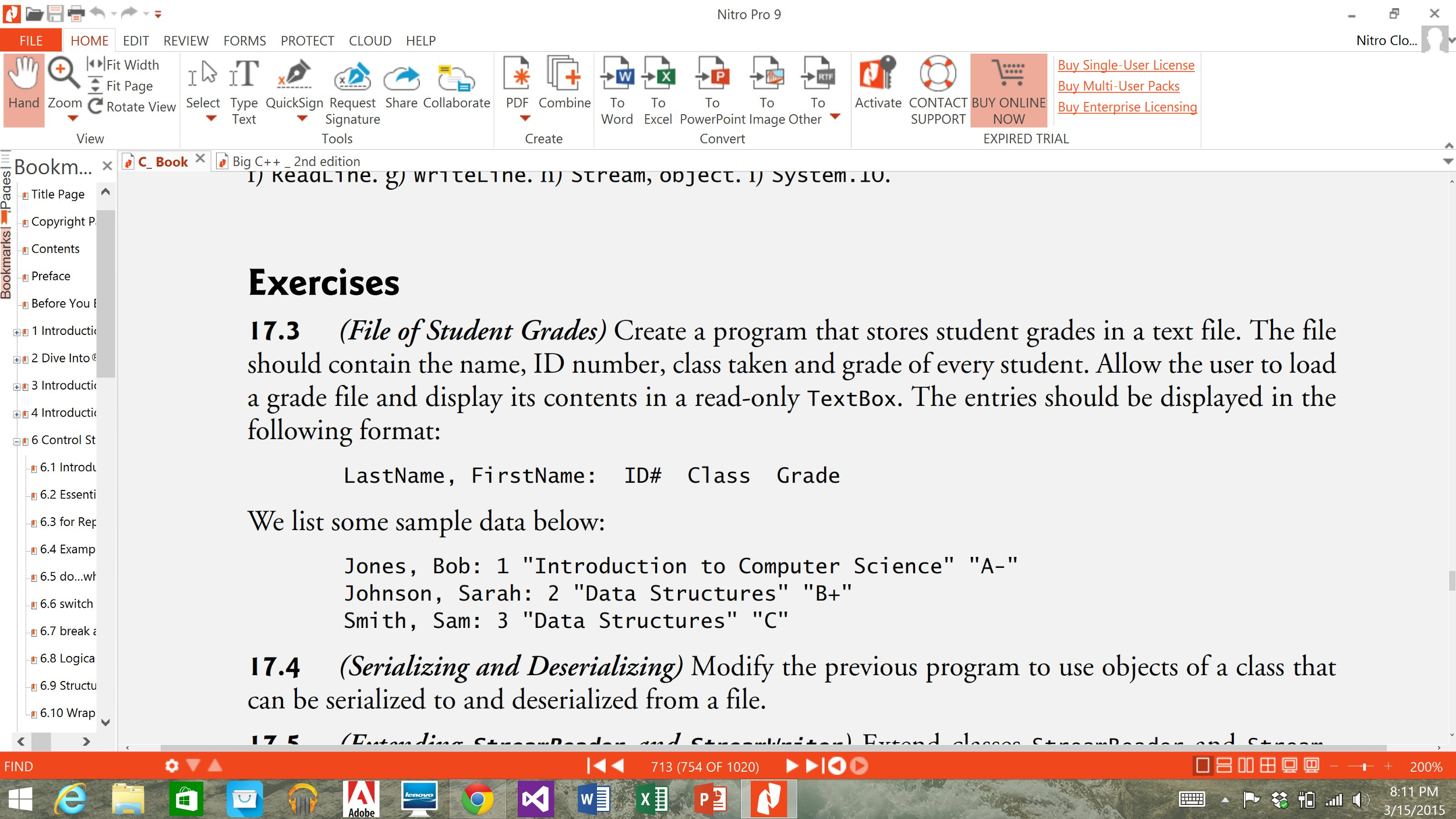 Solved 17.4 IS THE QUESTION. 17.3 IS JUST FOR REFERENCE . I | Chegg.com