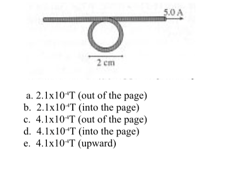 Solved a conductor consists of a circular loop and two | Chegg.com