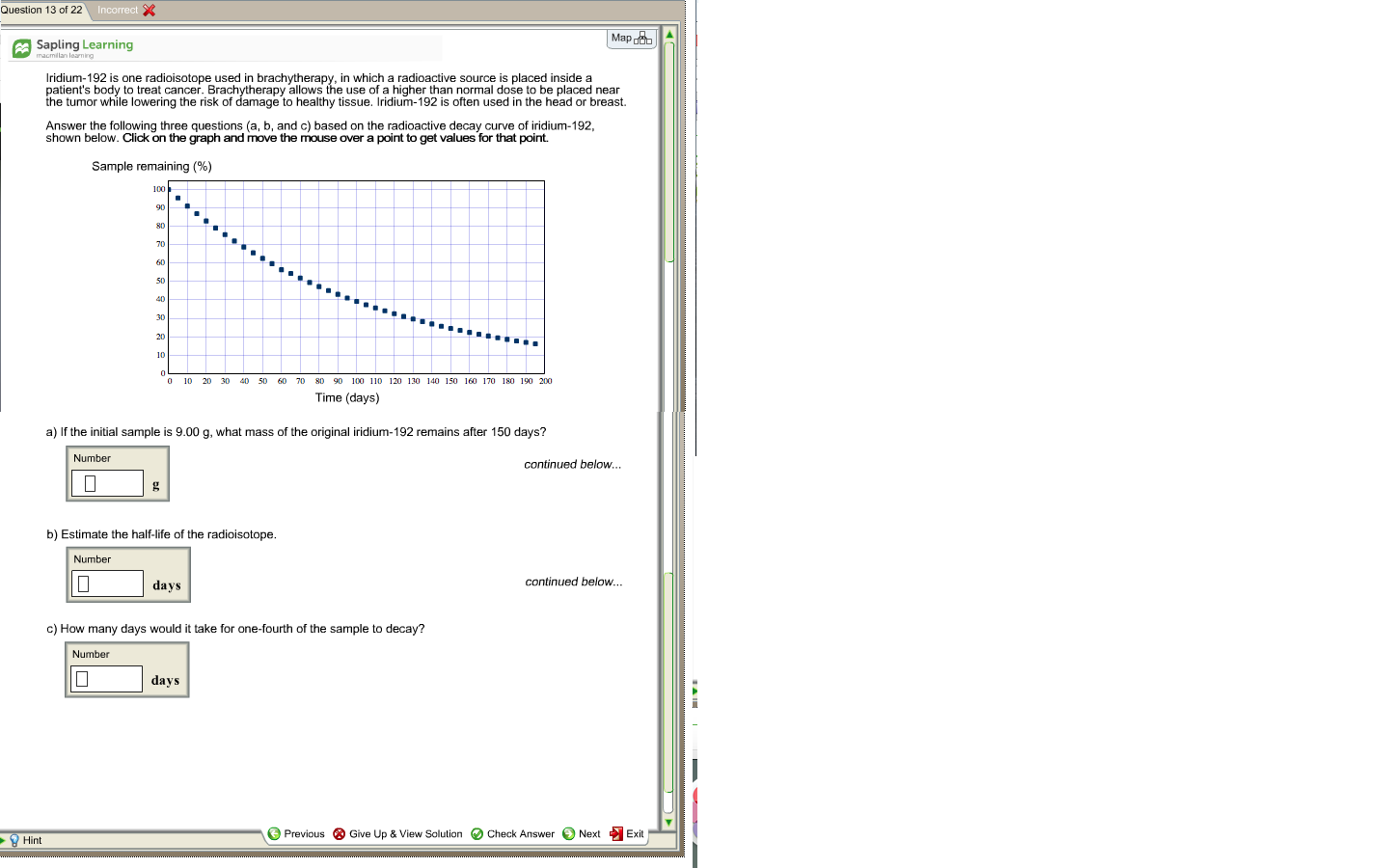 Solved Iridium-192 is one radioisotope used | Chegg.com