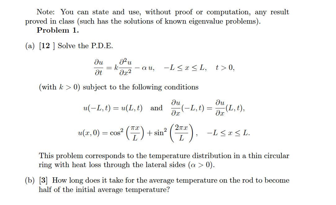 Solved Solve the P.D.E. partial differential u/partial | Chegg.com
